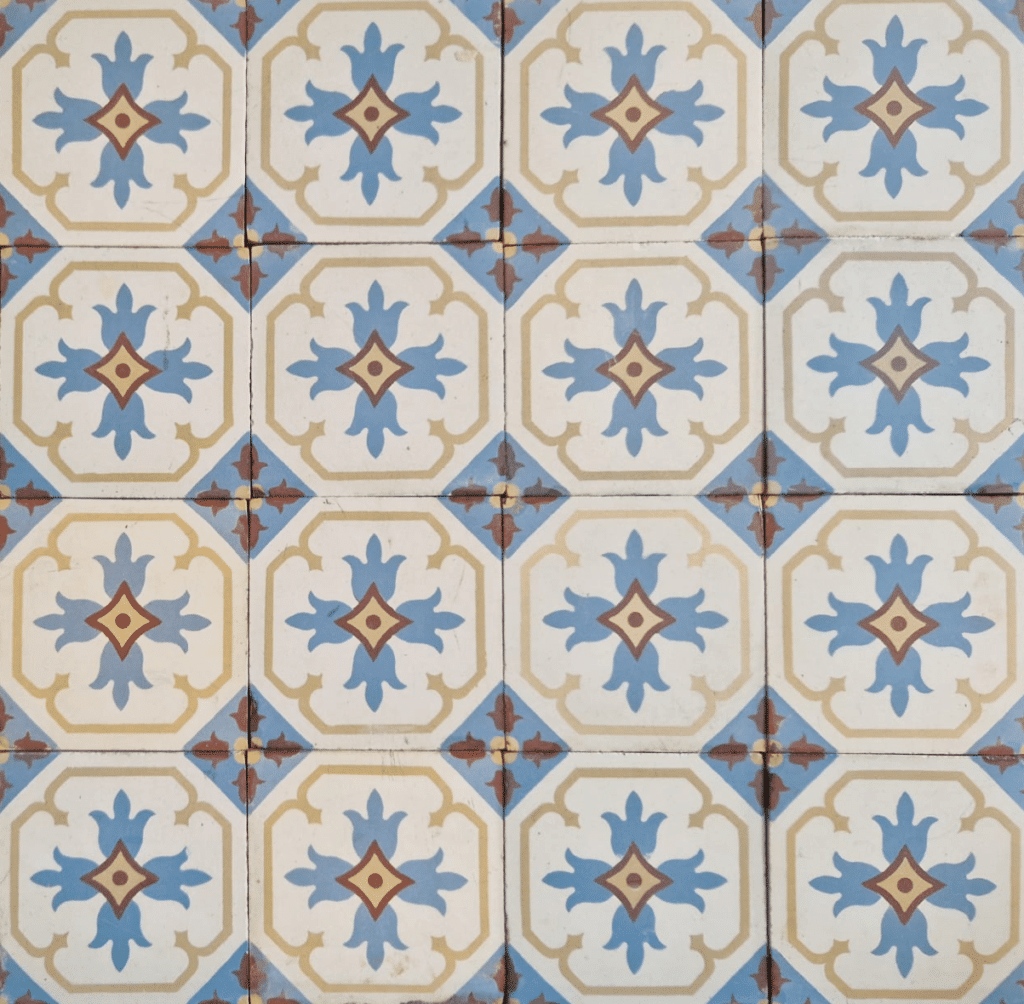 H50 Oude Tegels | Vintage tegels | Antieke tegels | Jaren 30 vloer |Floorz